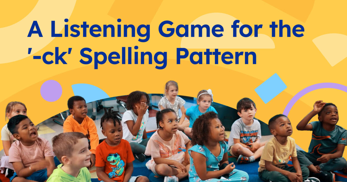 Reading Universe | A Listening Game for the '-ck' Spelling Pattern