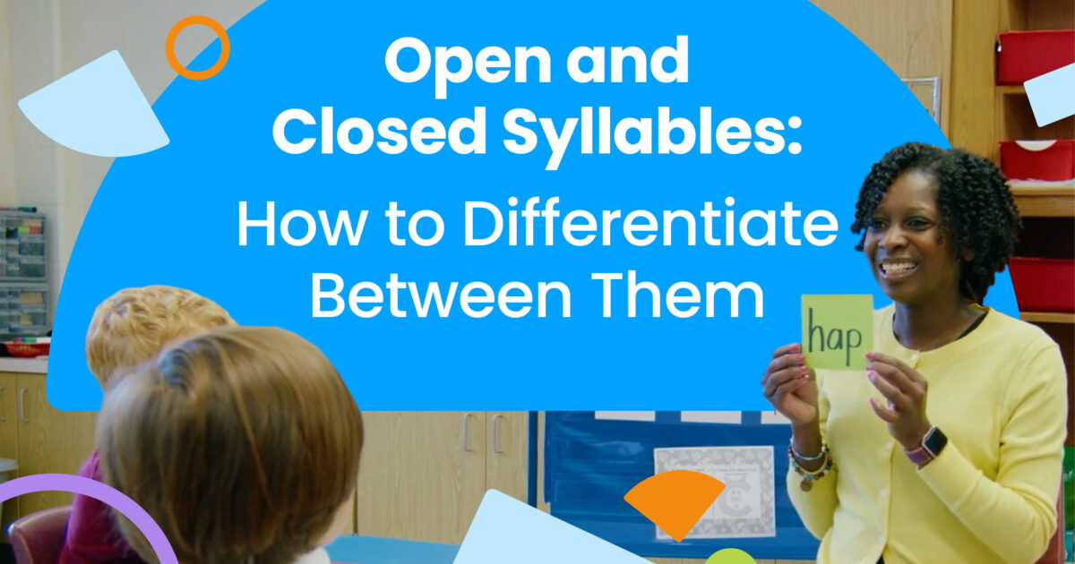 Reading Universe | Differentiating Open and Closed Syllables
