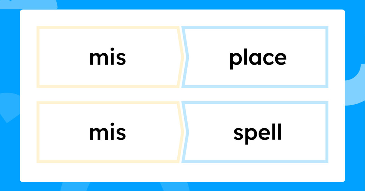 Explicitly Teach the Prefix 'mis-' | Reading Universe