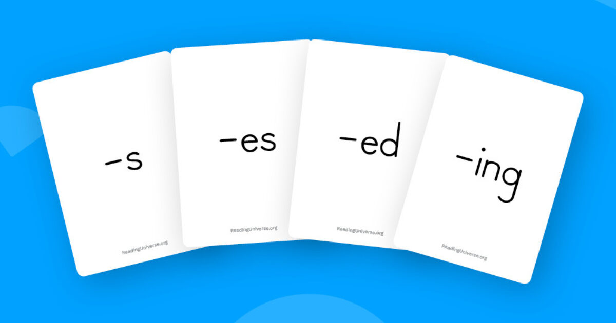 Resource Hub: Teaching Suffixes | Reading Universe