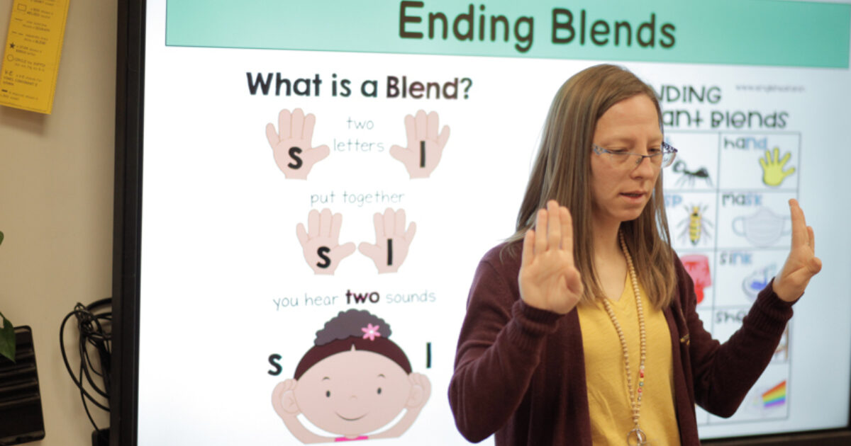 Explicitly Teach Blends | Reading Universe