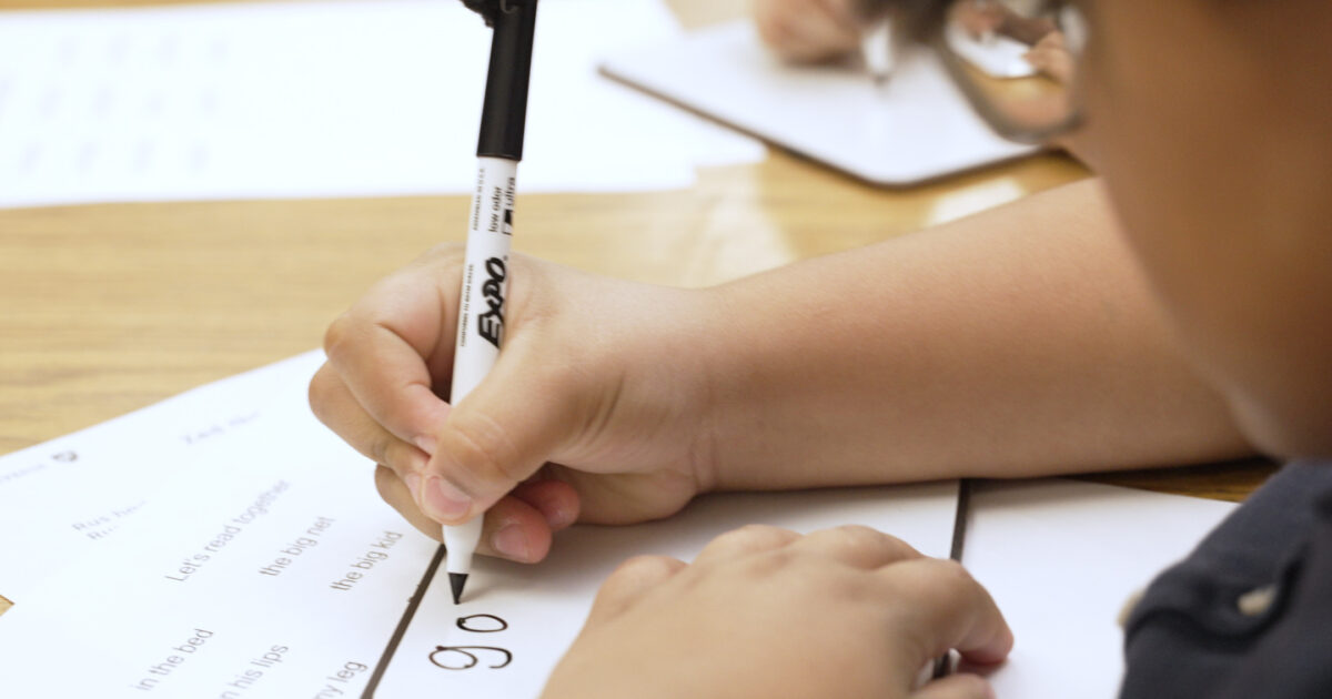 Assessments for Writing a Simple Sentence | Reading Universe