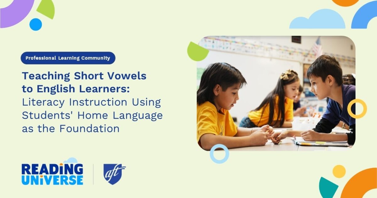 Reading Universe | Teaching Short Vowels to English Learners:…