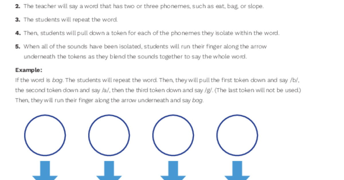 Reading Universe | Say It, Move It: Practice Mat