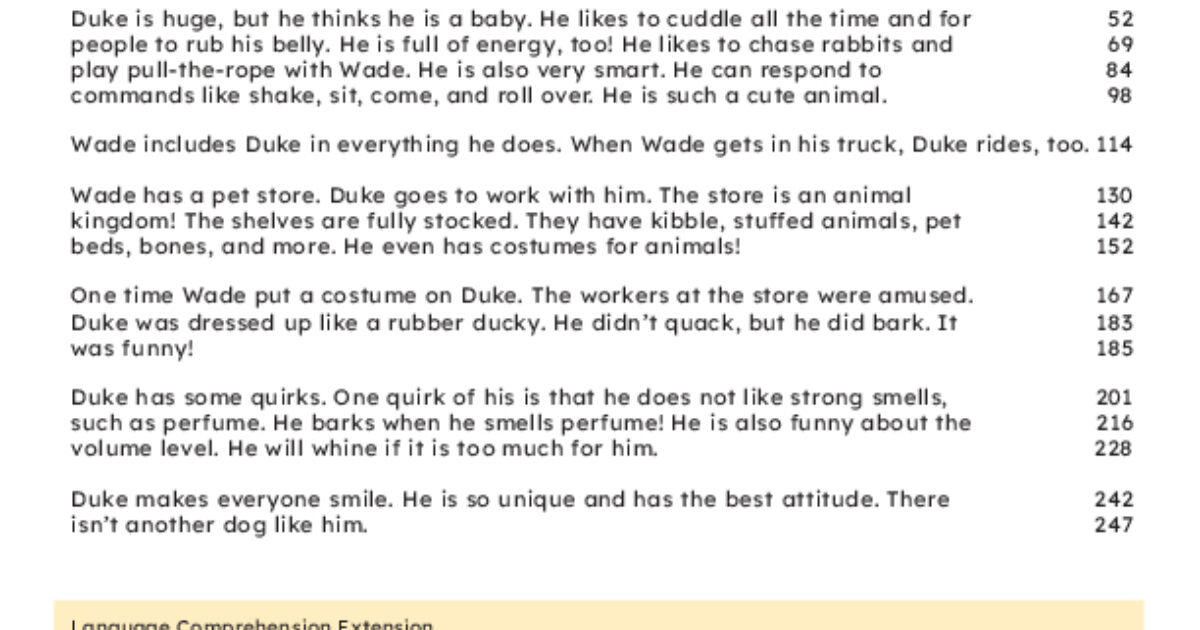 Reading Universe | Decodable — Duke