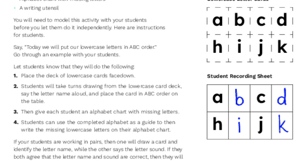 Reading Universe | Missing Letters