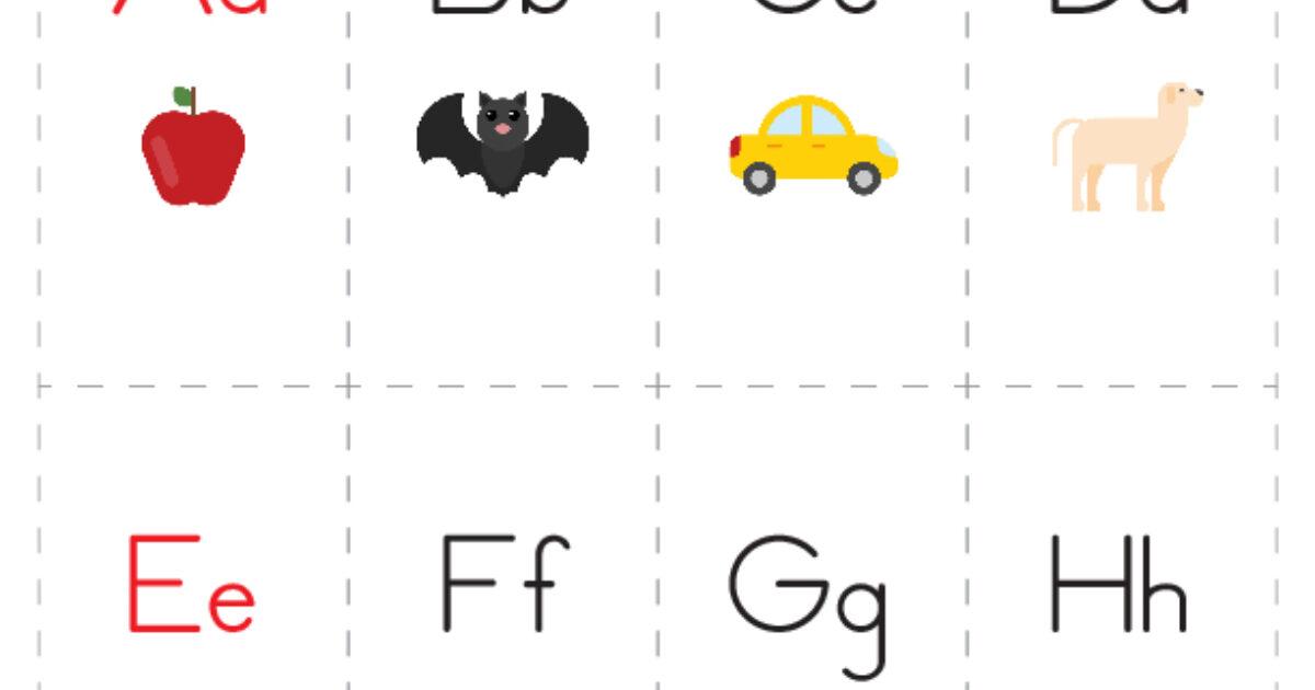 Reading Universe | Upper and Lower Case Letter Flash Cards with…