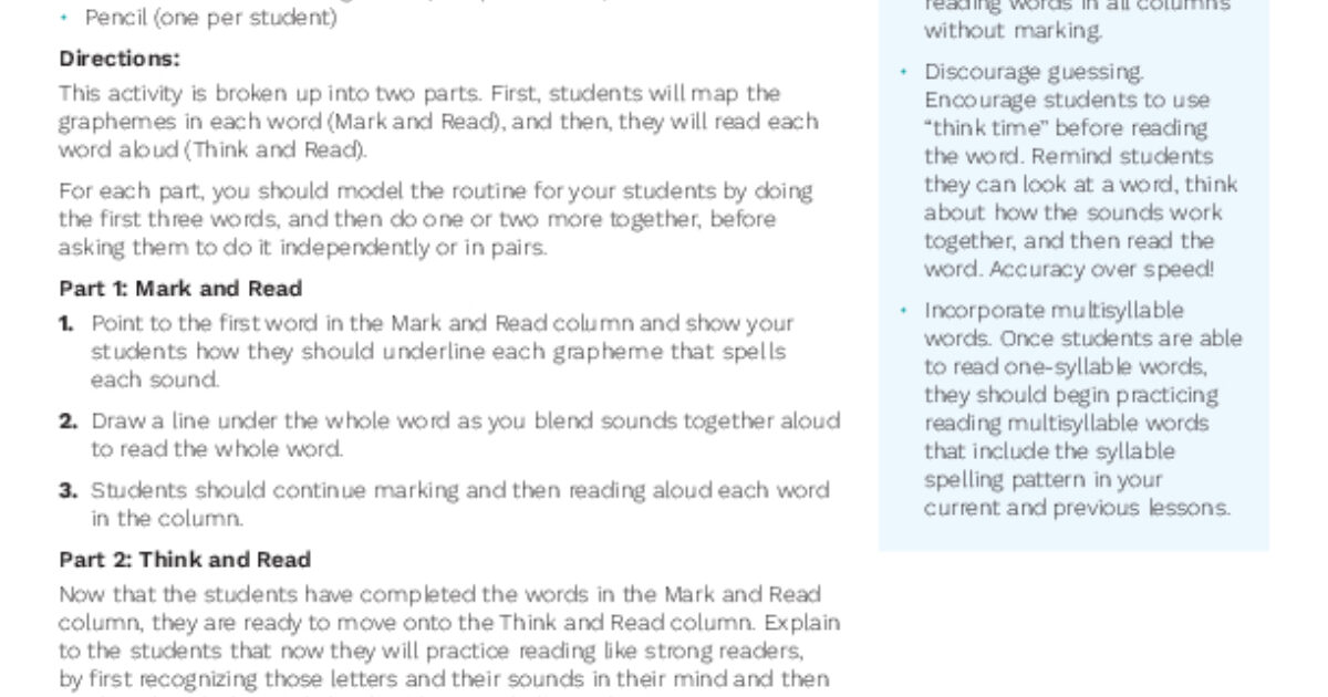 Reading Universe | Break the Code with Consonant -le Syllables