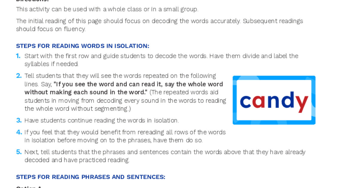 Reading Universe | Multisyllabic Words with Closed and Open…