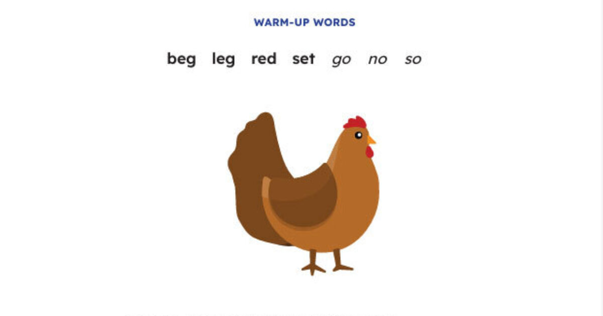 Reading Universe | Decodable — The Red Hen